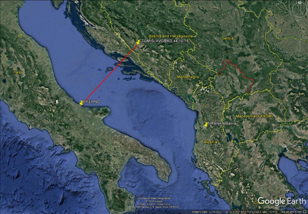 TOMISLAVGRAD attacks SAAF 16 sqdn 1944